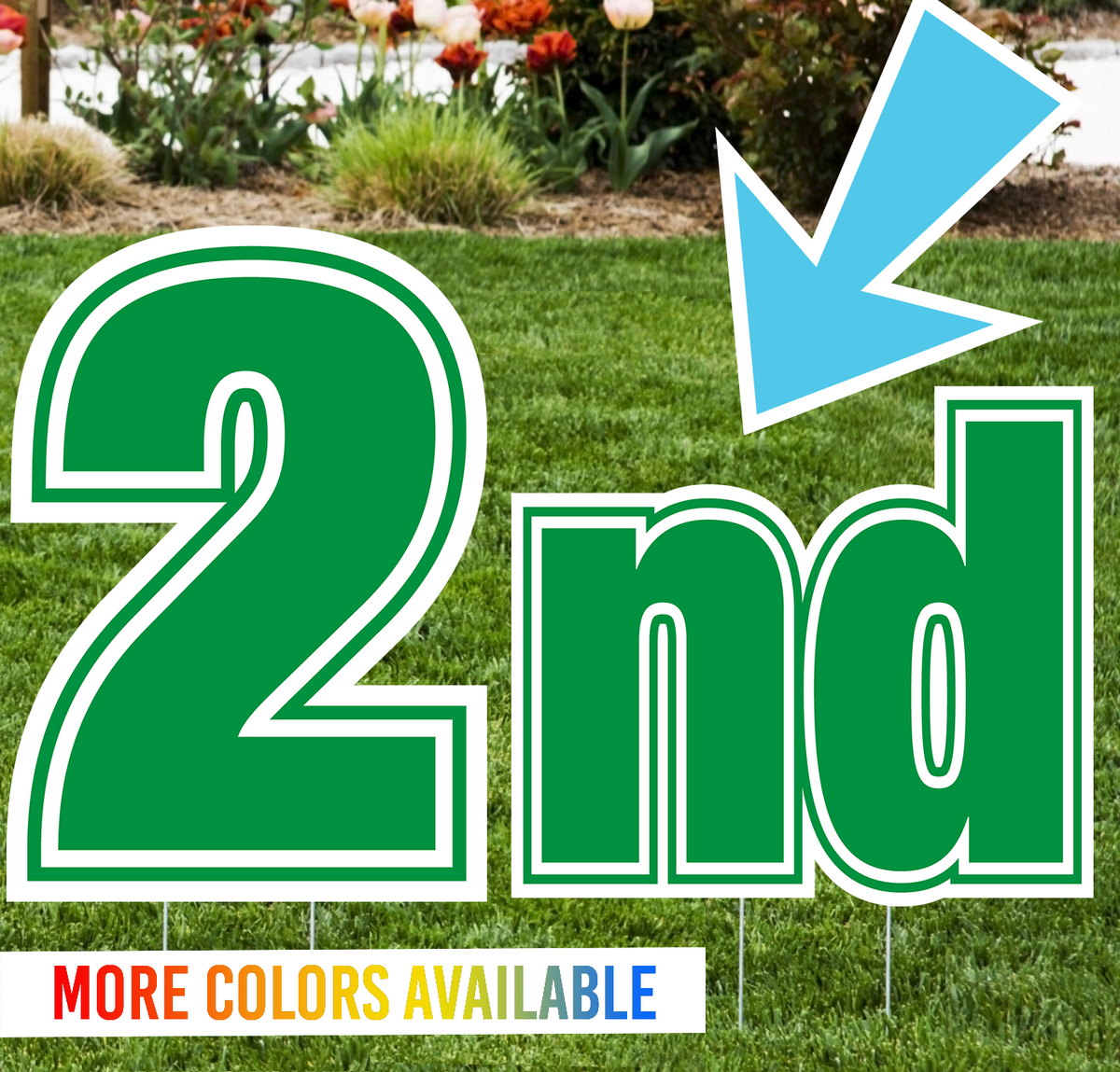 Lawn Sign Number Ordinals– Impress Prints